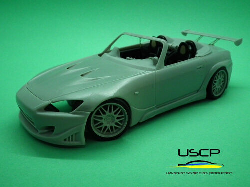 Ukrainian Scale Cars Production (USCP) 24T043 Honda S2000 Pink Fast And Furious 2 (Suki) (TransKIT)