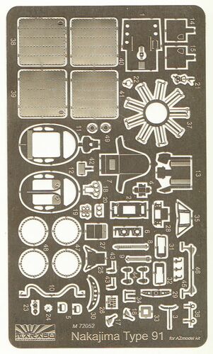 Marabu Finest Hobby Designs M72052 Nakajima Type 91 (for AZ Model)