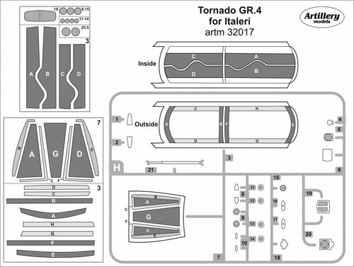ARTILLERY Models 32017 Tornado GR.4 (Italeri)