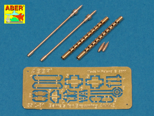 Aber 35L-081 Zestaw 2 Luf do amerykańskich lotniczych karabinów maszynowych Browning ANM2 .50