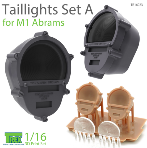 T-Rex Studio 16023 Taillights Set A for M1 Abrams