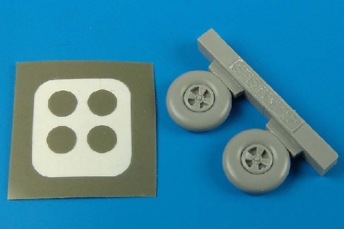 Aires 7203 Hurricane wheels & paint masks Hasegawa
