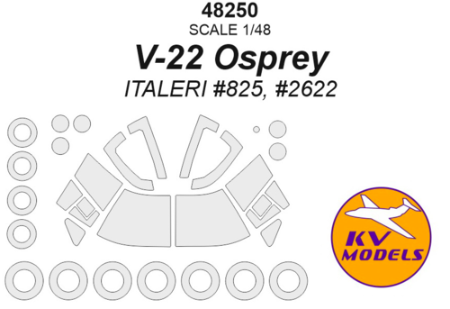 KV Models 48250 V-22 Osprey