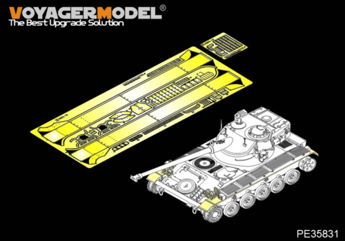 VoyagerModel.Co.Ltd PE35831 Modern French AMX-13 light tank fenders