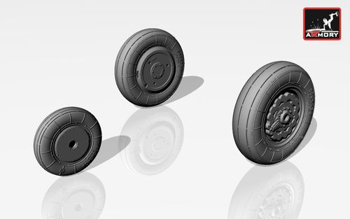 Armory Models Group AW48005 Sukhoj Su-7B early wheels