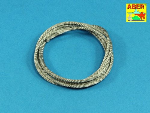 Aber TCS25 Stainless Steel Towing Cables fi 2,5mm, 125 cm long