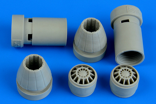 Aires 7325 F/A-18E/F Super Hornet exhaust nozzles - closed HASEGAWA