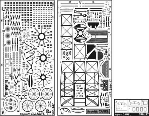 Part S48-147 Sopwith Camel Eduard
