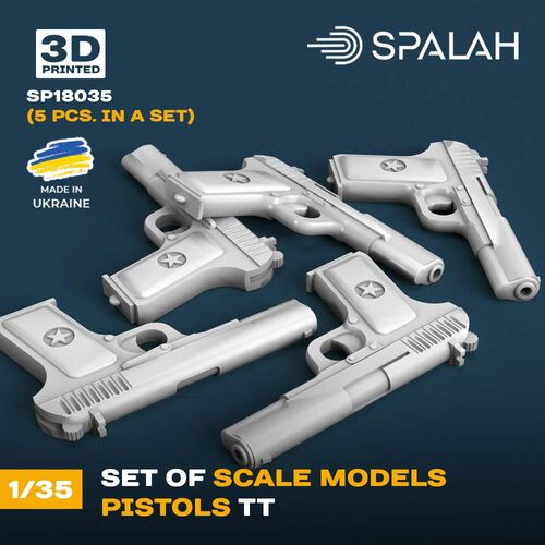 Spalah 18035 TT Pistols (5pcs)