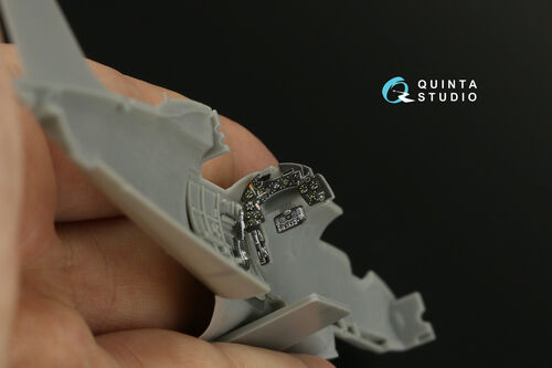 Quinta Studio QDS48389 Macchi C.202 Folgore Early - 3D-Printed & Coloured Interior Small Version (for Hasegawa / Eduard kits)
