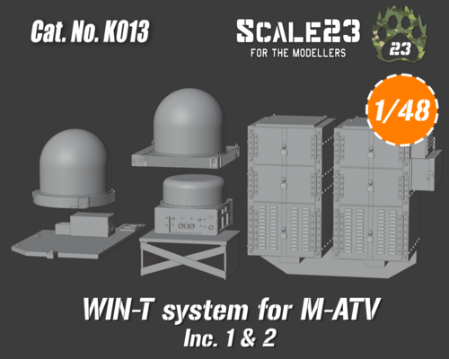 Scale23 48-K013 WIN-T system for M-ATV (Inc. 1 & 2) - 1 set