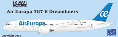 Draw Decal 44-787-21A Boeing 787-8 Dreamliner - Air Europa