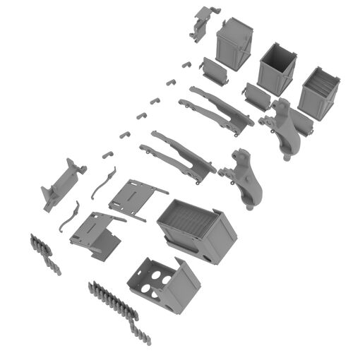 HD Models 35215 'Gooseneck' Pintle Assembly (Early/Late)