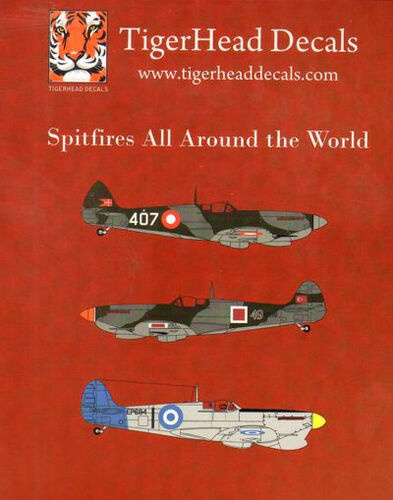 TigerHead Decals 72020 Supermarine Spitfire Mk.V C - All Around the World