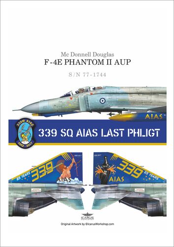 Procal Decals 32-902 McDonnell-Dogulas F-4 E Phantom II - 339Sq AIAS Last Flight (2019)