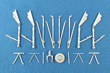 Scale Aircraft Conversions 48043 Avro Lancaster B.I/III - Landing Gear (designed to be used with Tamiya kits)