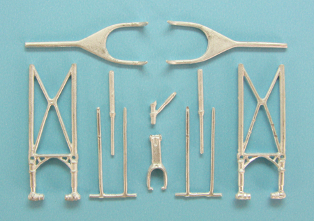 Scale Aircraft Conversions 72052 Douglas B-18 A Bolo - Landing Gear (designed to be used with Special Hobby kits)