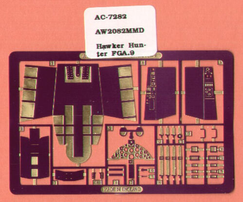 Airwaves C72082 Hawker Hunter FGA.9 (designed to be used with Airfix kits)