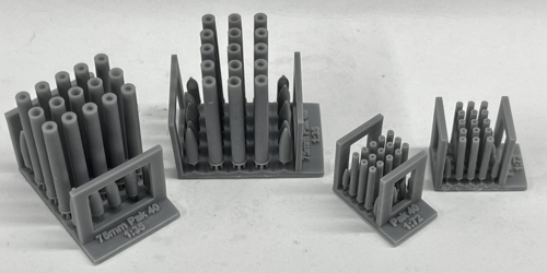 EMP3D 48040404 Amunicja 75mm Pak 40 - 20 sztuk