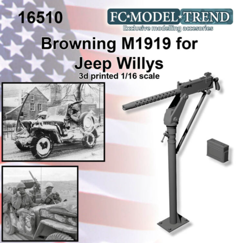 FC ModelTrend 16510 Browning M1919 for Jeep