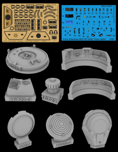 Green Strawberry 16722 NCC-1701-refit - Bridge