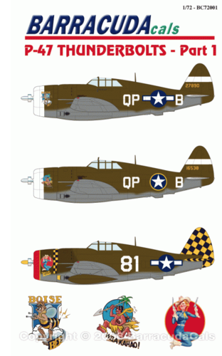 Barracuda Studios C72001 P-47 Thunderbolt Part 1