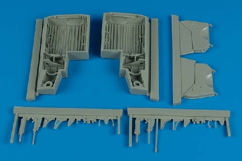 Aires 2122 P-47D Thunderbolt wheel bay Hasegawa