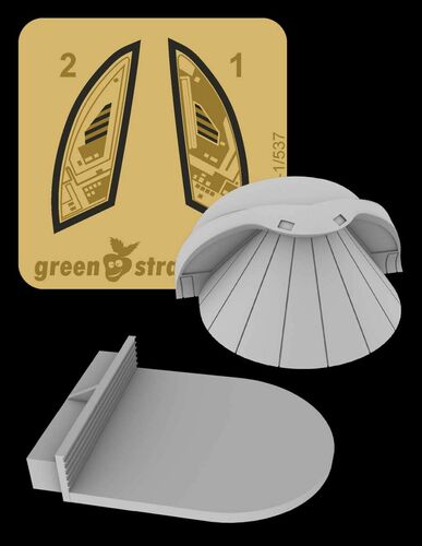 Green Strawberry 12421 Constitution Class Refit - Hangar Entrance