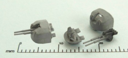 NIKO MODEL ZW7005B British Twin 4.7" AA Mounts 5 to a pack