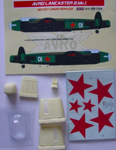 Kora Models CSD7226 Avro Lancaster B.Mk.I SSSR new nose