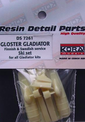 Kora Models DS7261 Gloster Gladiator-Finnish&Swedish-new ski set