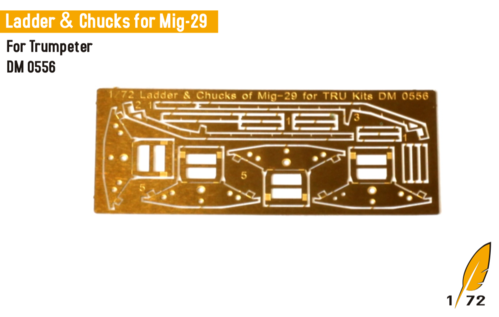 Dream Model DM0556 Ladder&Chucks of MIG-29 (TRUMPETER)