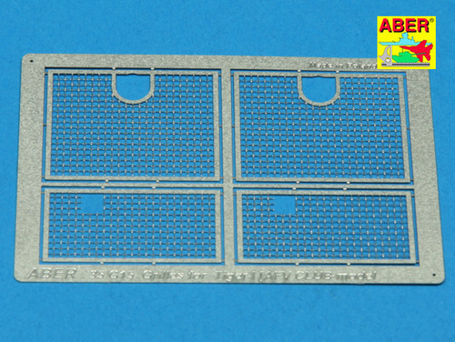 Aber G15 Grilles for Sd.Kfz.181 TigerI (AFV)