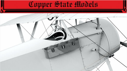 Copper State Models A32-017 Nieuport 11/16 Starboard Ammo Racks