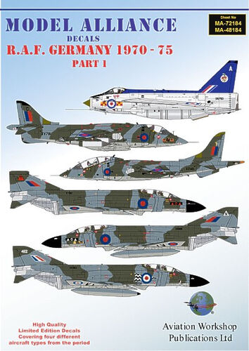 Model Alliance 48184 RAF Germany during 1970-1975 Part 1