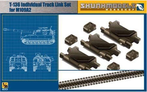 Skunkmodel Workshop 35001 T-136 Track Line for M109 A2
