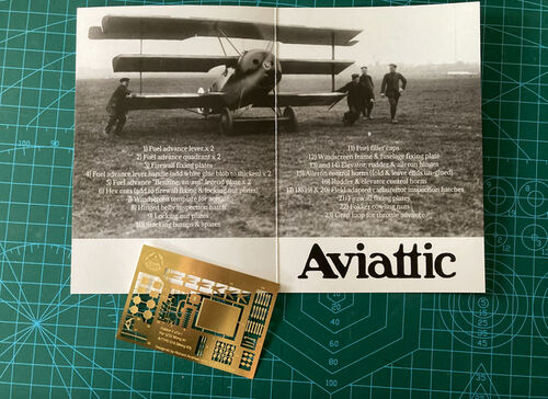 Aviattic ATTPE014 Fokker Dr.I - Photo-Etch Set (for Meng Models kits)