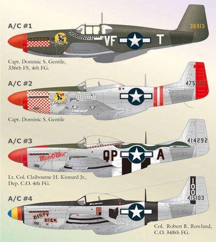 Lifelike Decals 48048 North American P-51 D Mustang Part 4