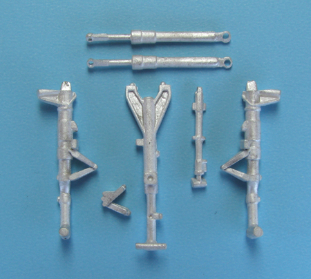Scale Aircraft Conversions 48152 Dassault Mirage 2000 - Landing Gear (designed to be used with Eduard kits and Heller kits)