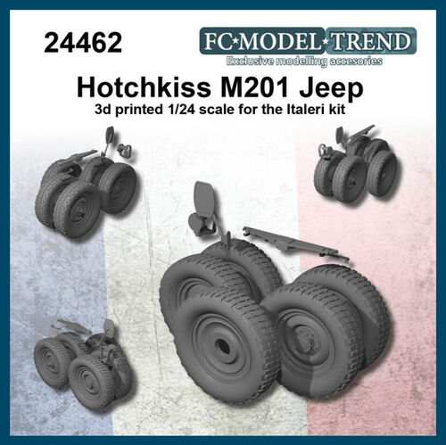 FC ModelTrend 24462 Hotchkiss M201 Jeep (For Italeri)