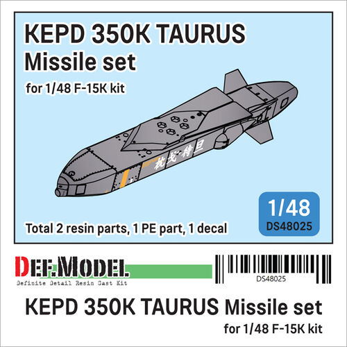 DEF Model DS48025 KEPD 350K TAURUS - Missile Set (For F-15K)