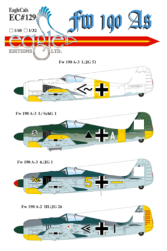 Eagle Editions D129-32 Fw 190 As
