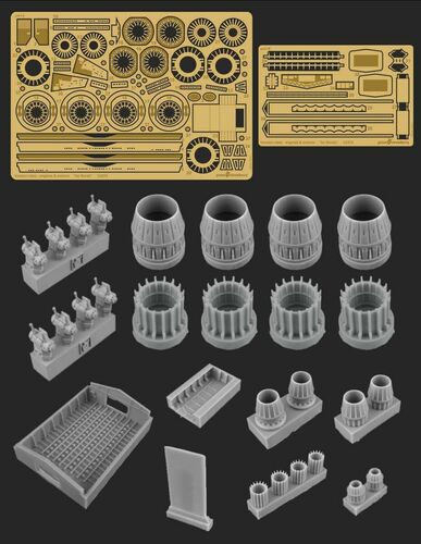 Green Strawberry 09520 Venator Class - Engines and Exterior