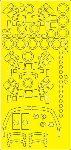 New Ware AM0920 C-130J-30 ADVANCED kabuki masks for Zvezda