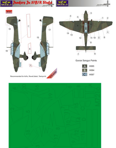 LF Models M7221 Junkers Ju87B/R Stuka