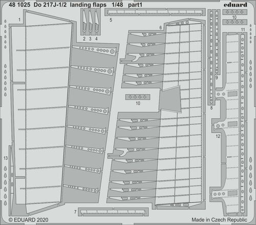 Eduard 481025 Do 217J-1/2 landing flaps ICM