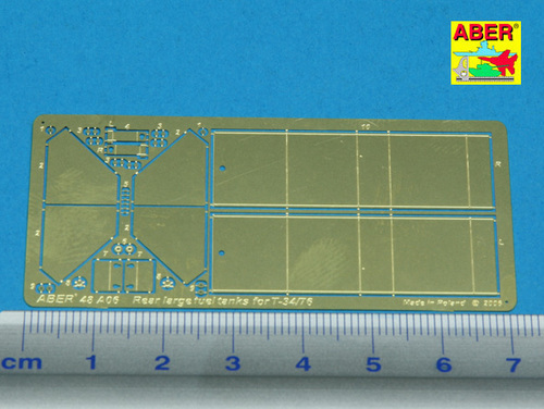 Aber 48A06 Rear large fuel tanks for T-34/76