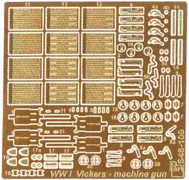 Part S48-100 WW I Vickers machine gun