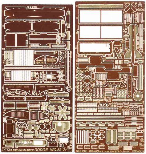 Part P35-059 Dodge WC-63 1-1/2ton Sky Bow