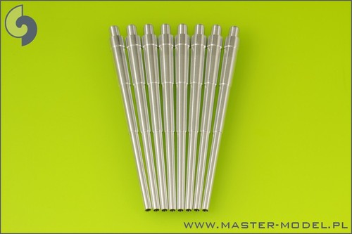 Master SM-200-006 German battleship Bismarck - main gun barrels - 38cm (15in) SKC/34 (8 pcs)